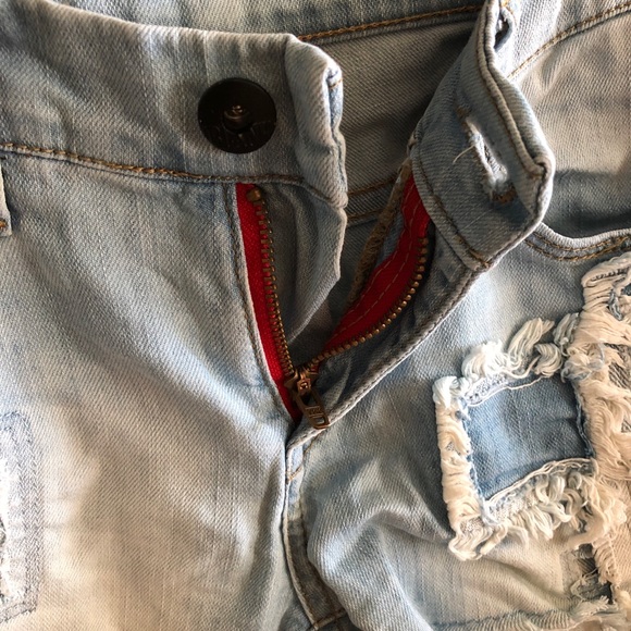 Blank NYC | Shorts | Blank Nyc Bleach Wash Distressed Denim Jean Shorts ...